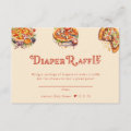 Pizza | Slice | Diaper Raffle Baby Shower Enclosure Card | Zazzle