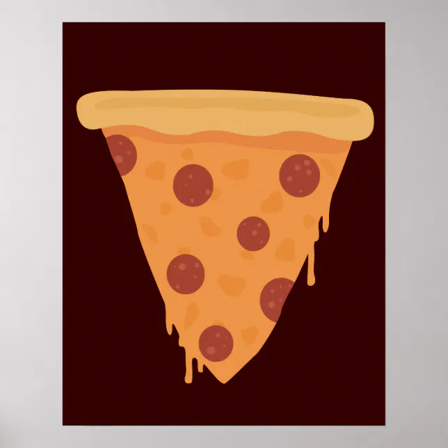 Pizza Slice Poster | Zazzle