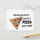 Pizza Teacher Thank You Appreciation Postcard | Zazzle