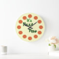 Pizza Time Clock | Zazzle