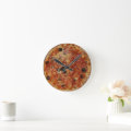 Pizza Wall Clock | Zazzle