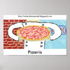 Pizzeria Poster | Zazzle.com