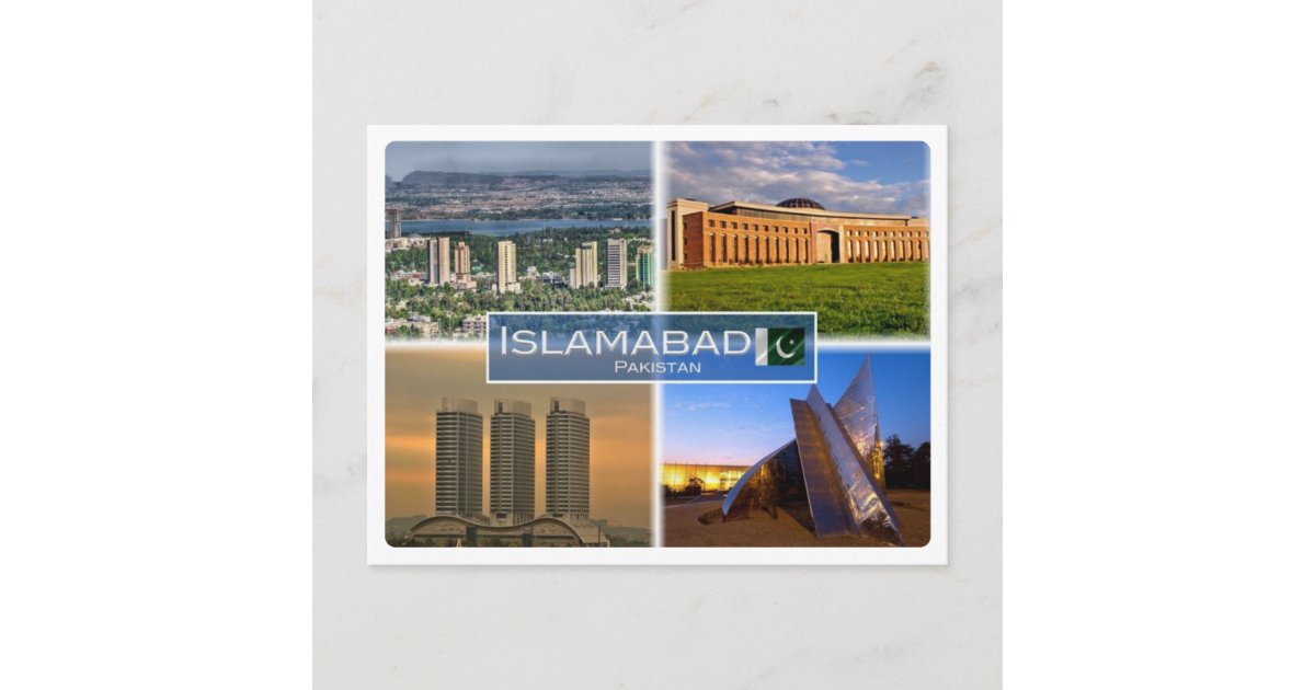 PK Pakistan - Islamabad - Postcard | Zazzle
