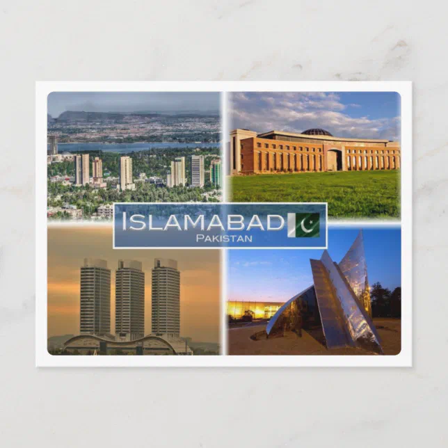 PK Pakistan - Islamabad - Postcard | Zazzle