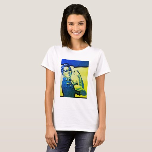 PKD WARRIOR WOMAN - Awareness Retro Tattoo Fun T-Shirt | Zazzle