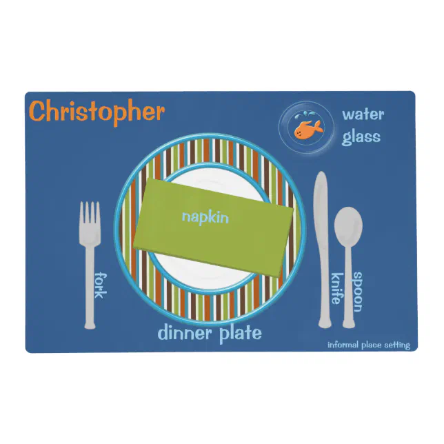 table setting guide for kids