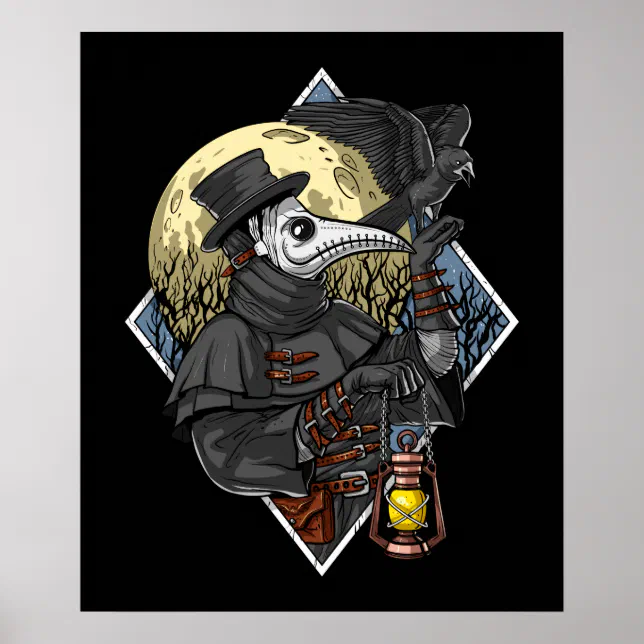 Plague Doctor Poster | Zazzle
