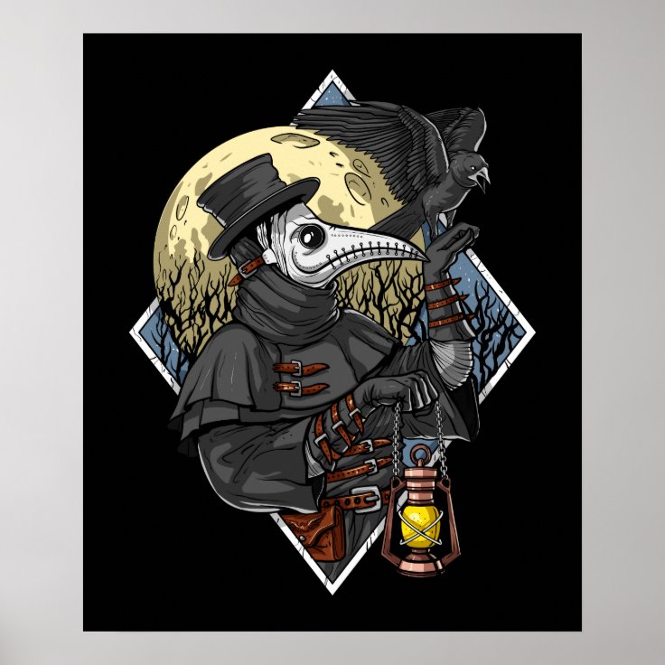 Plague Doctor Poster | Zazzle