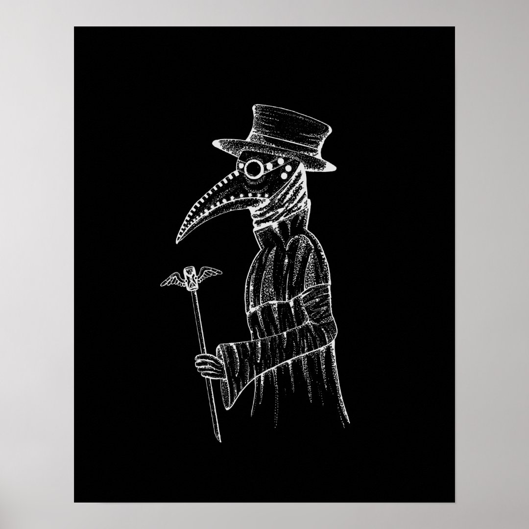 Plague Doctor Poster | Zazzle