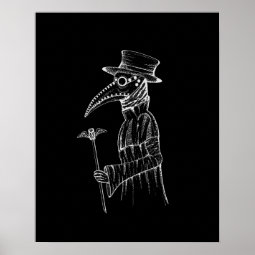 Plague Doctor Poster | Zazzle