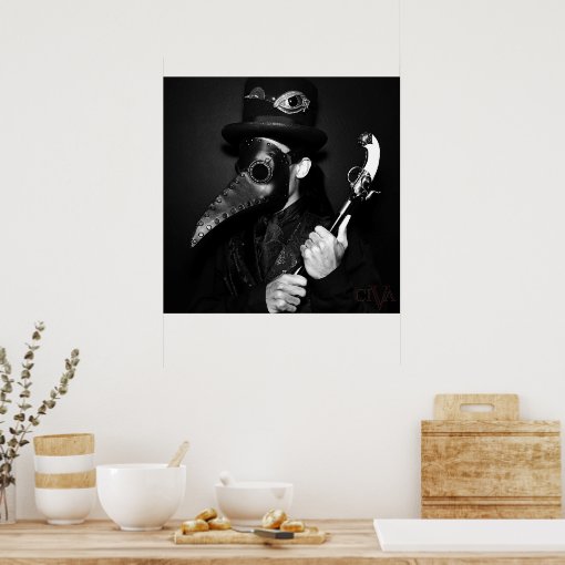 Plague Doctor Poster | Zazzle