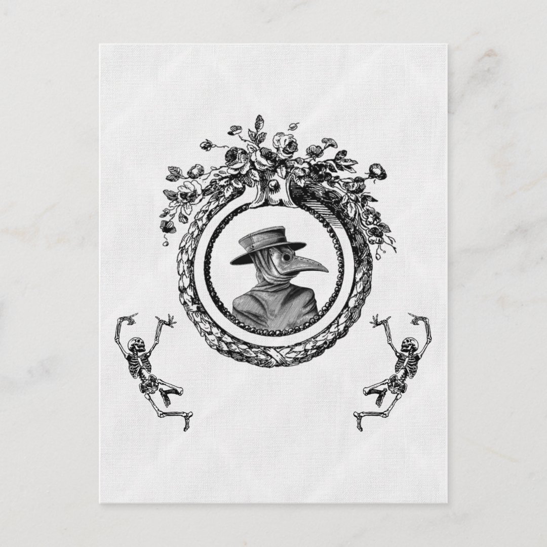 Plague Postcard | Zazzle