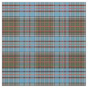 Clan Anderson Tartan Fabric | Zazzle