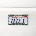 Plaid Clan Gordon Personalized Rustic Tartan License Plate Frame | Zazzle
