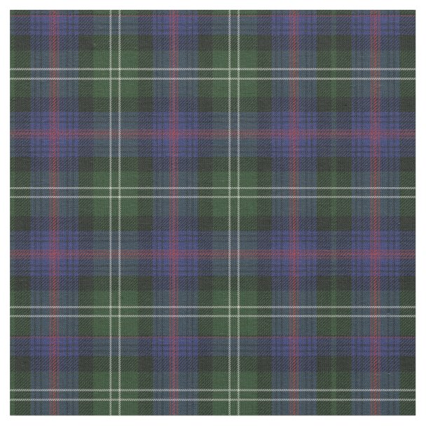 Clan Sutherland Tartan Fabric | Zazzle