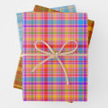 Plaid patterns wrapping paper sheets | Zazzle
