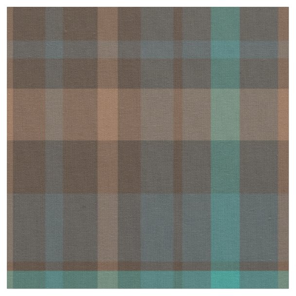 Plaid tartan pattern fabric | Zazzle