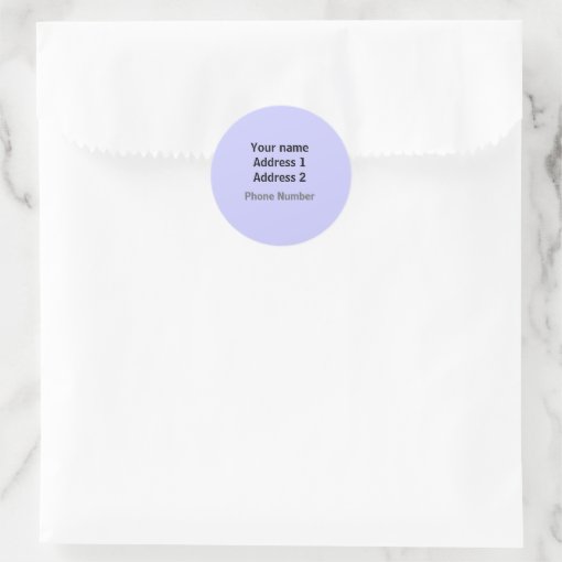 Plain Address Labels | Zazzle