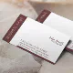 Plain Brown Civil Engineer Business Card | Zazzle