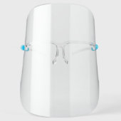 Plain Clear Basic Modern Professional Simple Face Shield | Zazzle