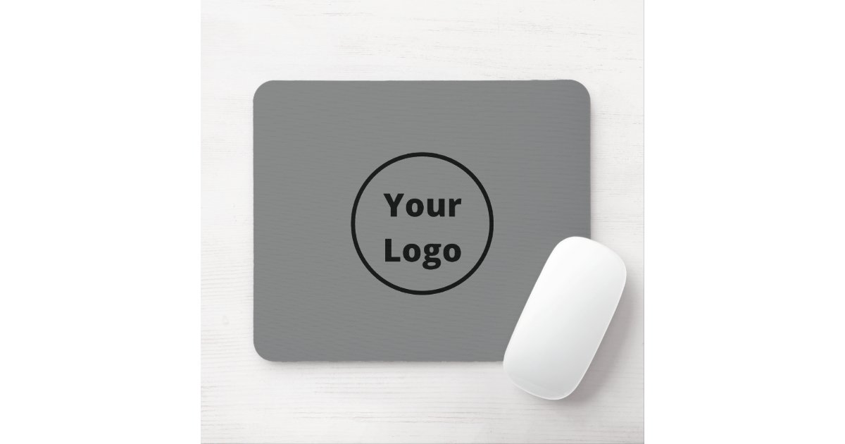 Plain gray mouse pad | Zazzle