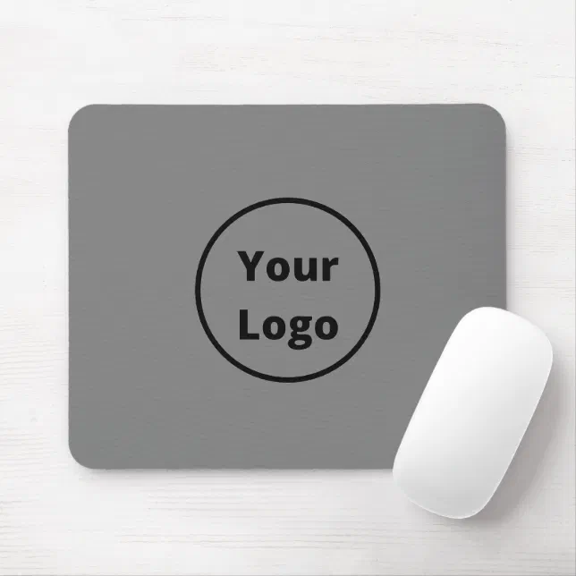 Plain gray mouse pad | Zazzle