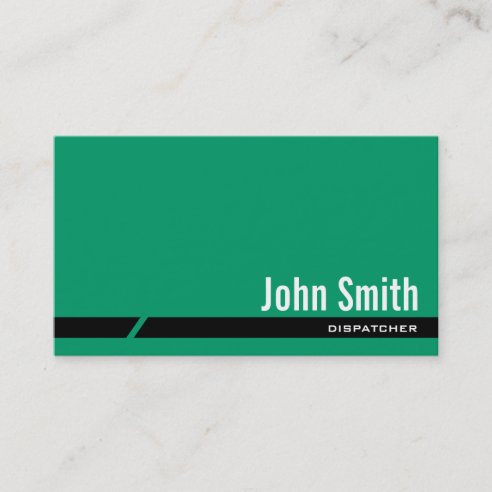 Dispatcher Business Cards - Business Card Printing | Zazzle