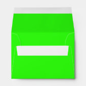 Plain green solid color envelope | Zazzle