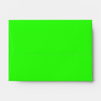 Plain green solid color envelope | Zazzle