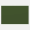 Plain Green Wrapping Paper Sheets | Zazzle
