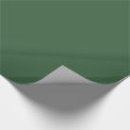 Plain Hunter Green Wrapping Paper | Zazzle