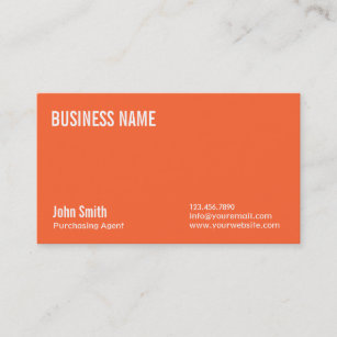 Purchasing Manager Business Cards - Business Card Printing | Zazzle
