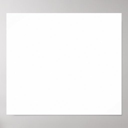 Plain Poster | Zazzle