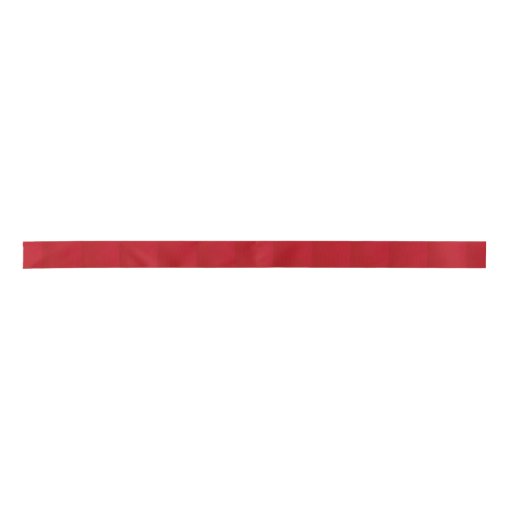 Plain Red Color Satin Ribbon | Zazzle