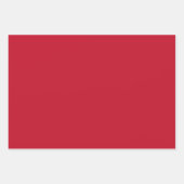 Plain Red Wrapping Paper Sheets | Zazzle