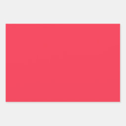 Plain Red Wrapping Paper Sheets | Zazzle