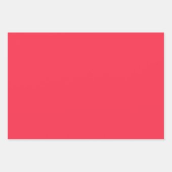 Plain Red Wrapping Paper Sheets | Zazzle