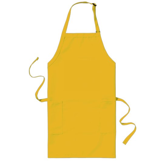 Plain Solid Yellow Colored Apron | Zazzle.com