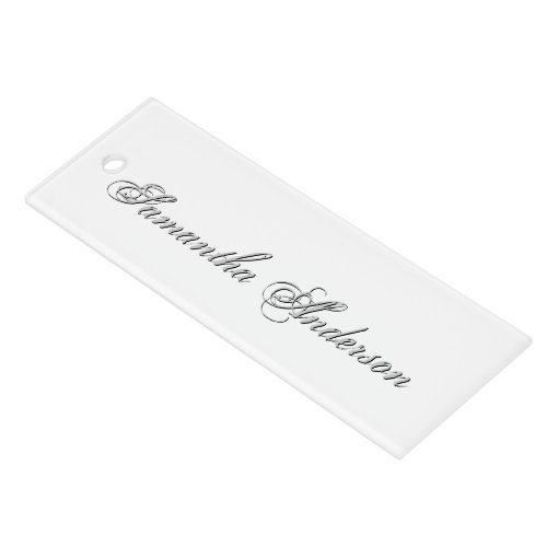 Plain Text Personalized Create Your Own Custom Ruler | Zazzle