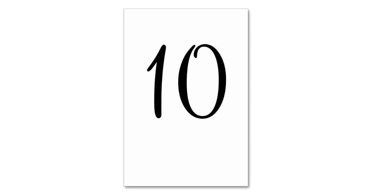 Plain White Chevron Wedding Table Numbers | Zazzle