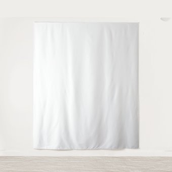 Plain White Photo Booth Backdrop | Zazzle