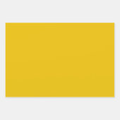 Plain Yellow Wrapping Paper Sheets | Zazzle