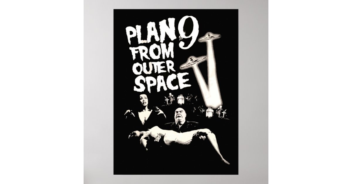 Plan 9 from Outer Space Poster | Zazzle