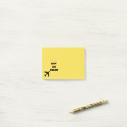 Plane Post-its Post-it Notes | Zazzle