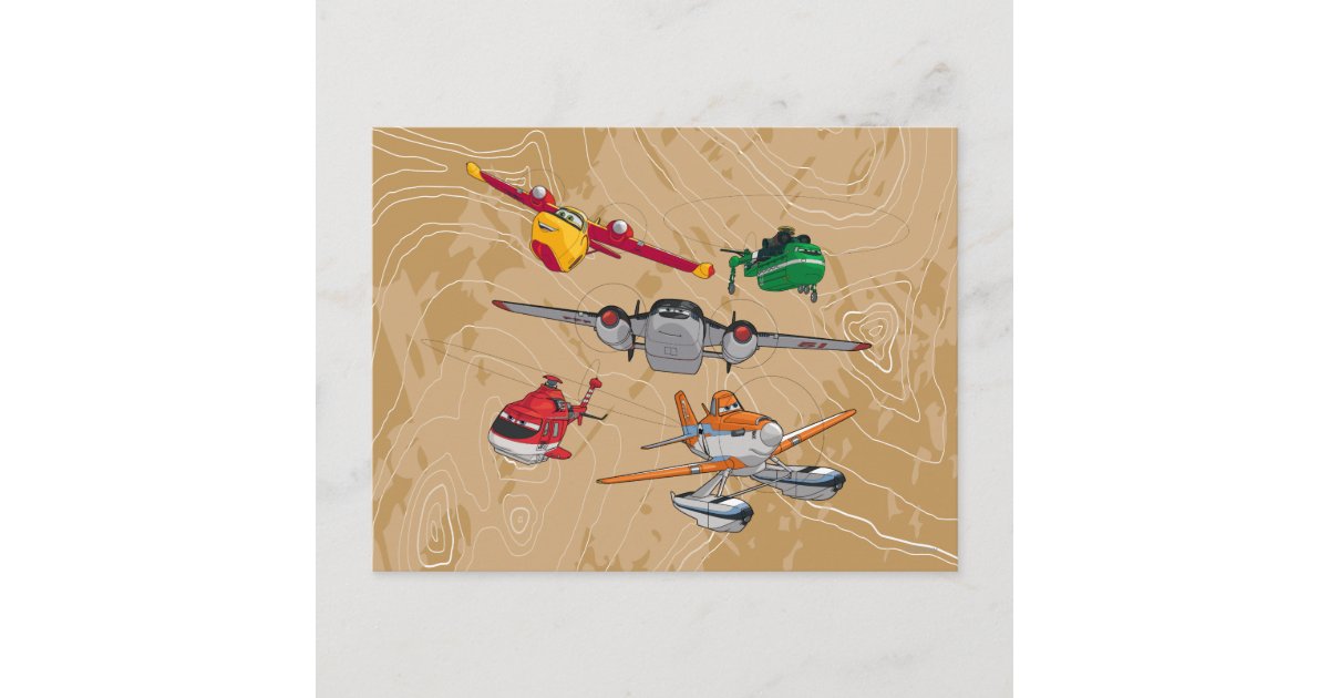Planes Group Postcard | Zazzle