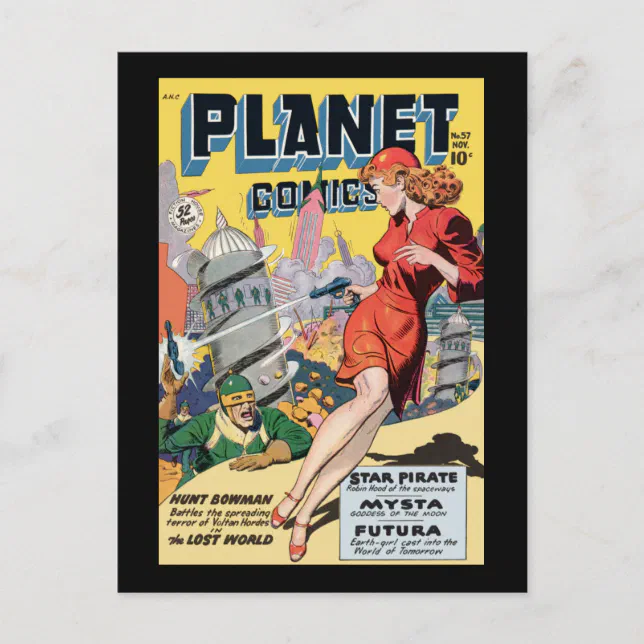 Planet Comics Postcard | Zazzle