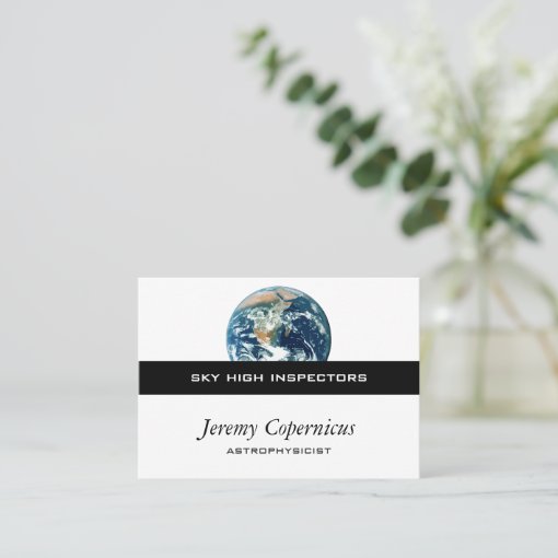 Planet Earth Business Card | Zazzle