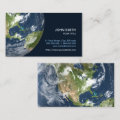 Planet Earth business card | Zazzle