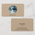 Planet Earth Business Card | Zazzle