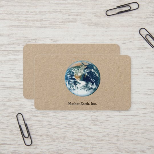 Planet Earth Business Card | Zazzle.com